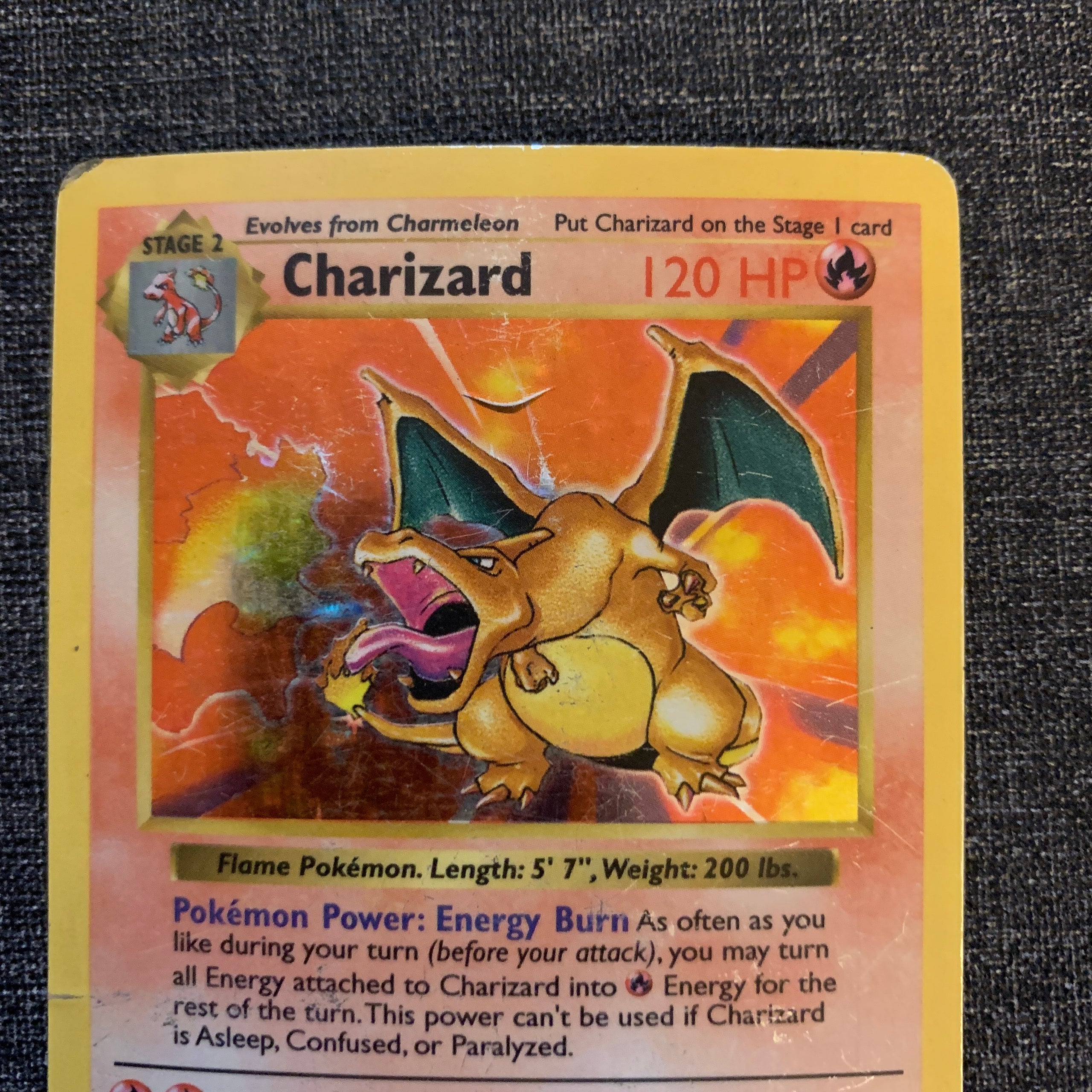Shadowless Charizard